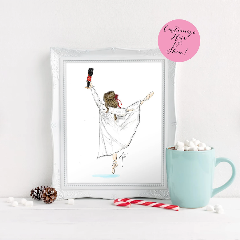 Clara Art Print – Melsy's Illustrations