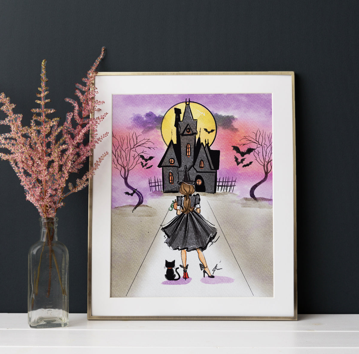 Bewitched Art Print – Melsy's Illustrations